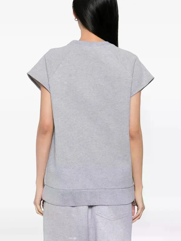 SETCHU Logo Embroidered Sleeveless Top