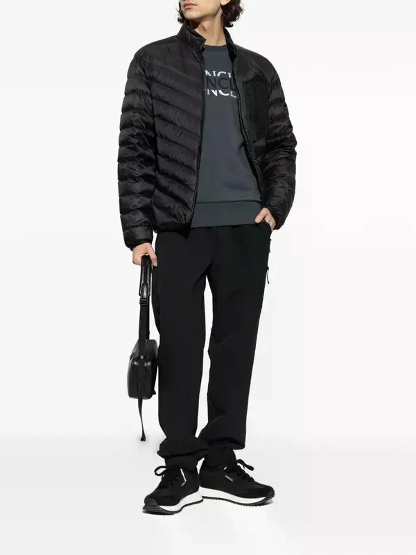 Moncler Mackinac Quilted Mesh Pocket Jacket