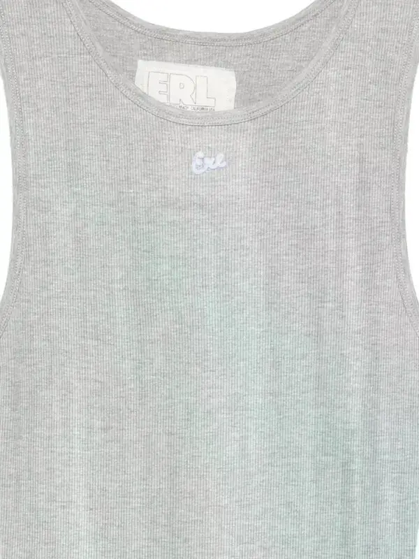 ERL Ribbed Logo Tank Top