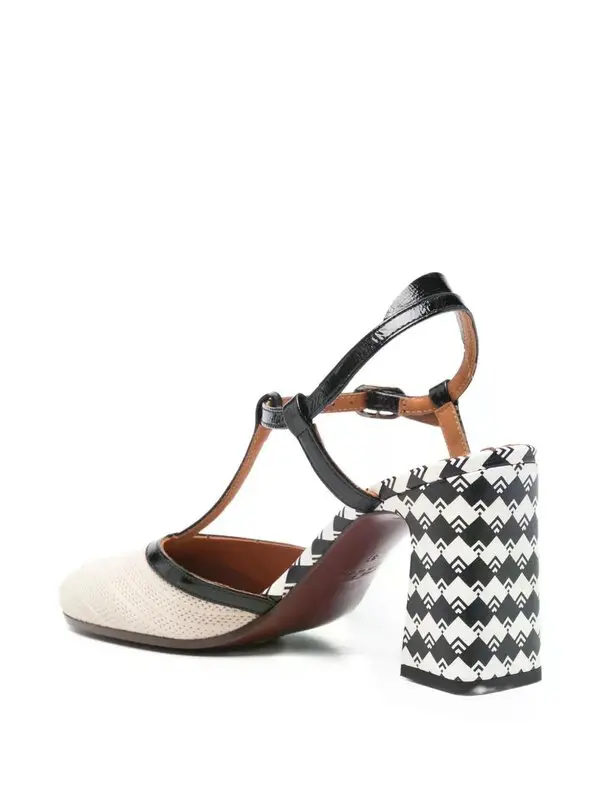 Chie Mihara Heeled Sandals With T-bar Strap