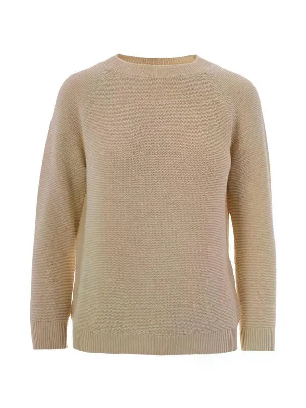 Max Mara Raglan Knit Sweater - Neutrals