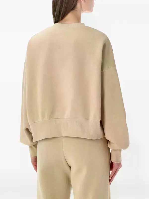 Nike Crewneck Sweatshirt With Logo Detail - Neutrals