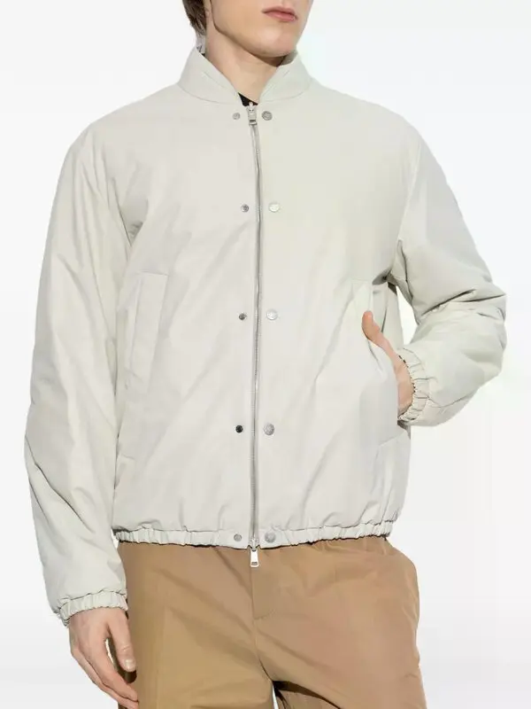 Moncler Tafoni Reversible Quilted Down Jacket - Neutrals