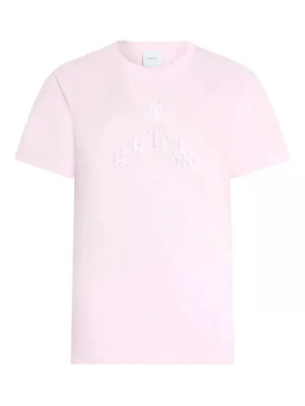 PATOU Logo T-shirt - Pink