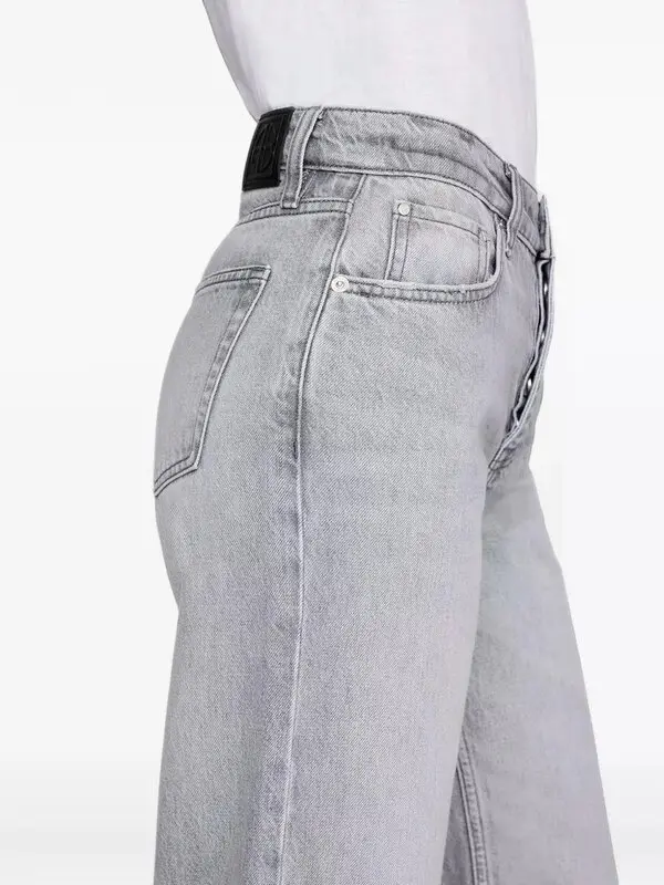 ANINE BING Hugh Wide Leg Jeans
