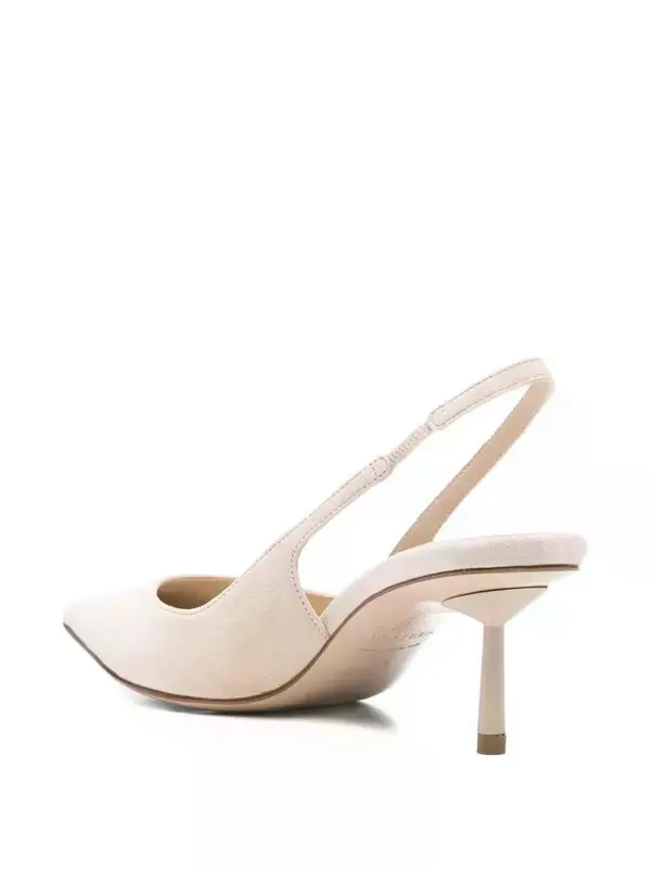 LE SILLA Point-toe Slingback Pumps
