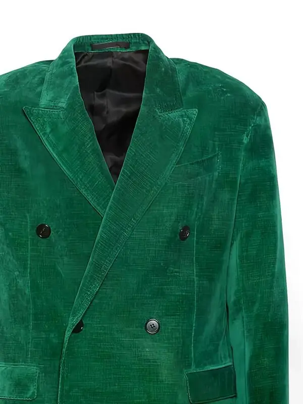 LANVIN Double-breasted Jacket - Green