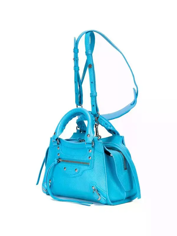 Balenciaga Mini Neo Classic Braided-handle Tote Bag