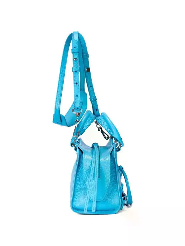 Balenciaga Mini Neo Classic Braided-handle Tote Bag