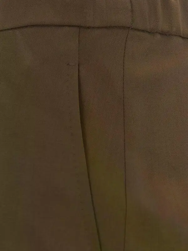 Max Mara Corone Elasticated Trousers - Green