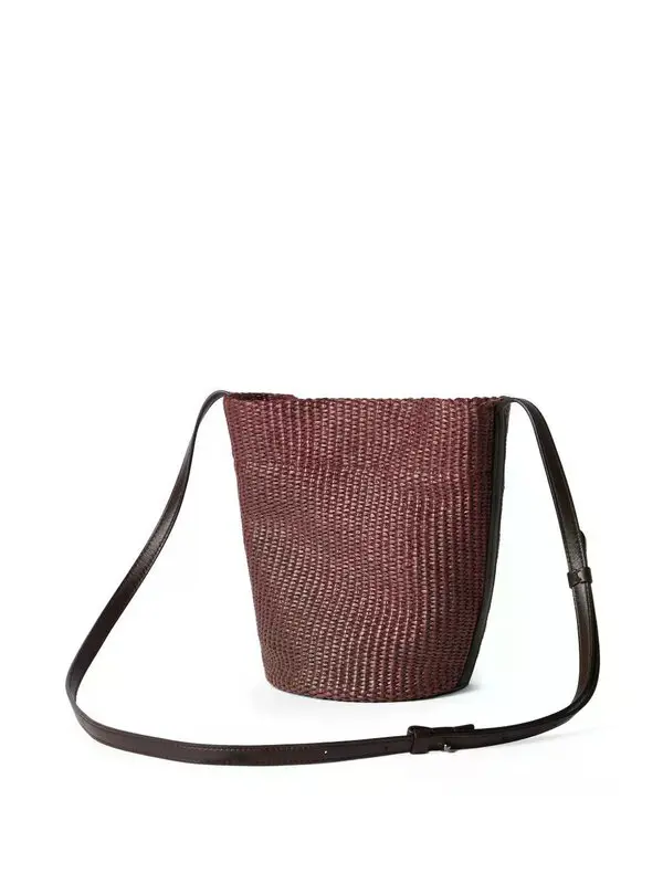 Brunello Cucinelli Techno-raffia Shoulder Bag