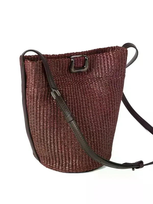 Brunello Cucinelli Techno-raffia Shoulder Bag