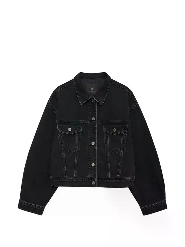 ANINE BING Quincy Button-up Jacket - Black
