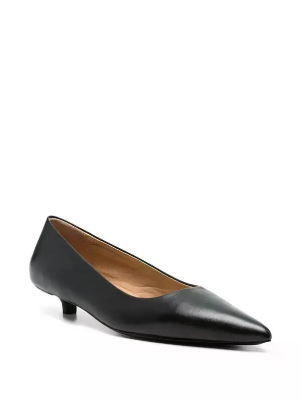 Marsèll Leather Pointed Toe Pumps - Black