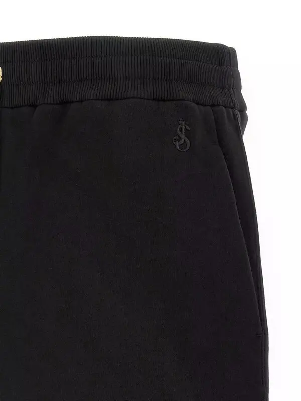 JIL SANDER Logo Cotton Bermuda Shorts