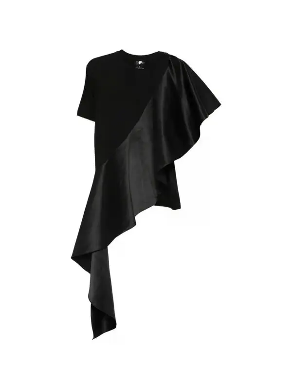 Alchemy Fashions Ruffled T-shirt - Black