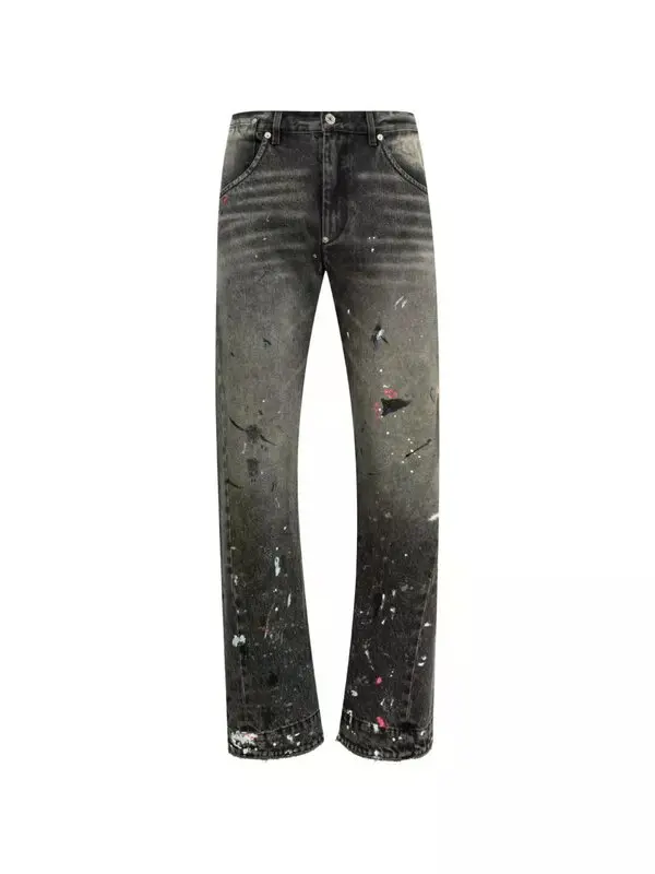 GALLERY DEPT. Paint Splatter Detail Jeans - Grey