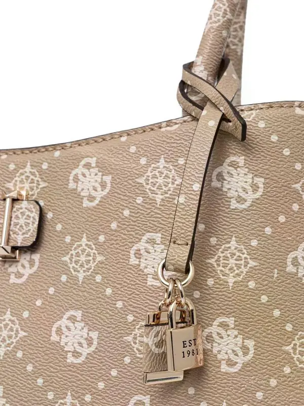 Guess Logo Padlock Tote Bag