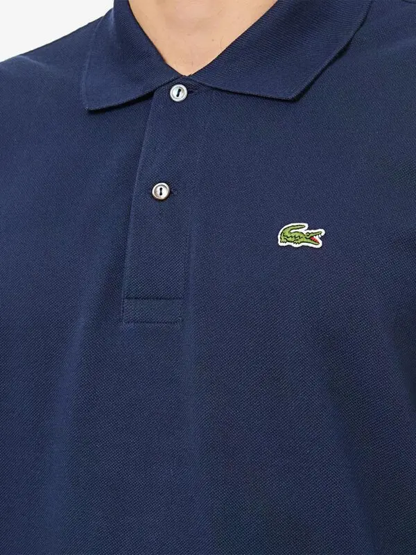 Lacoste Embroidered-logo Polo Shirt - Blue