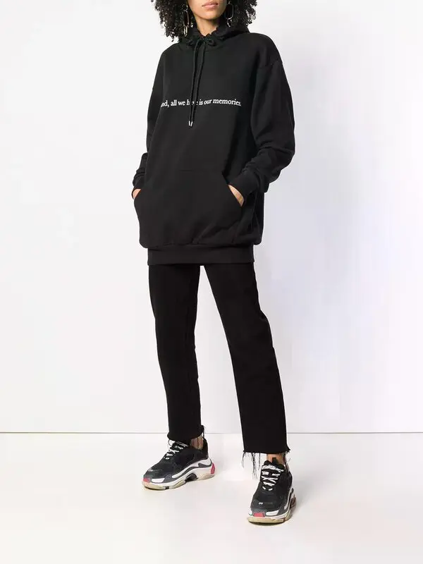 THROWBACK. Cotton Hoodie