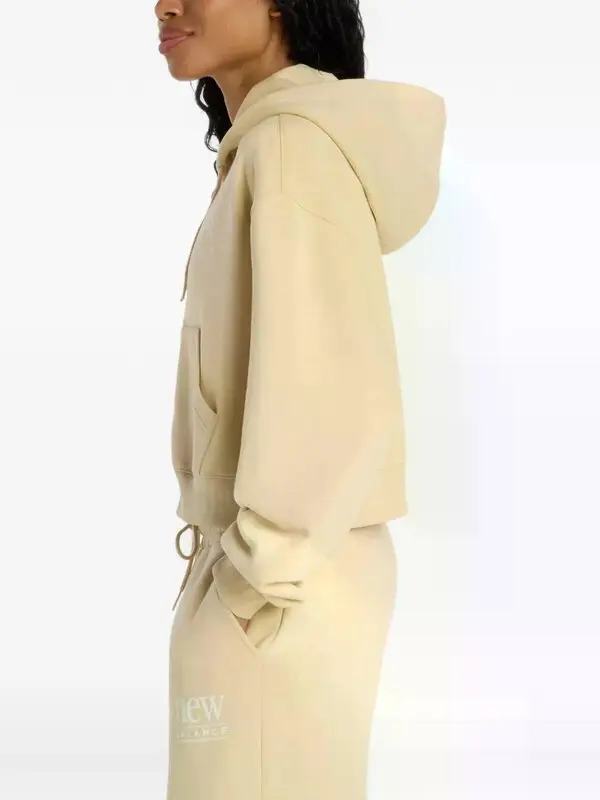NEW BALANCE Full Zip Cropped Hoodie