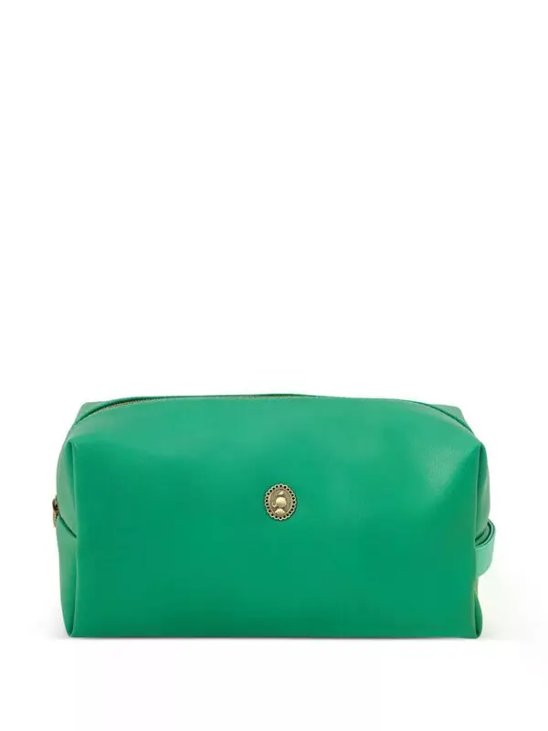 PIP STUDIO Logo Appliqué Makeup Bag - Green