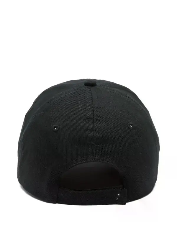 BOSS Logo Patch Baseball Cap - Black