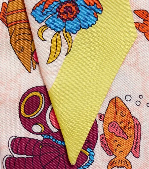 Gucci Printed Silk Twill Scarf
