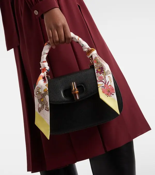 Gucci Printed Silk Twill Scarf