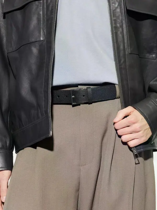 Paul Smith Grained Buckled Belt