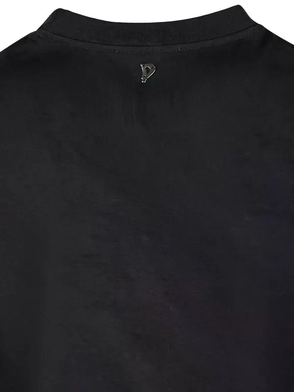 DONDUP Crewneck Short-sleeve T-shirt - Black
