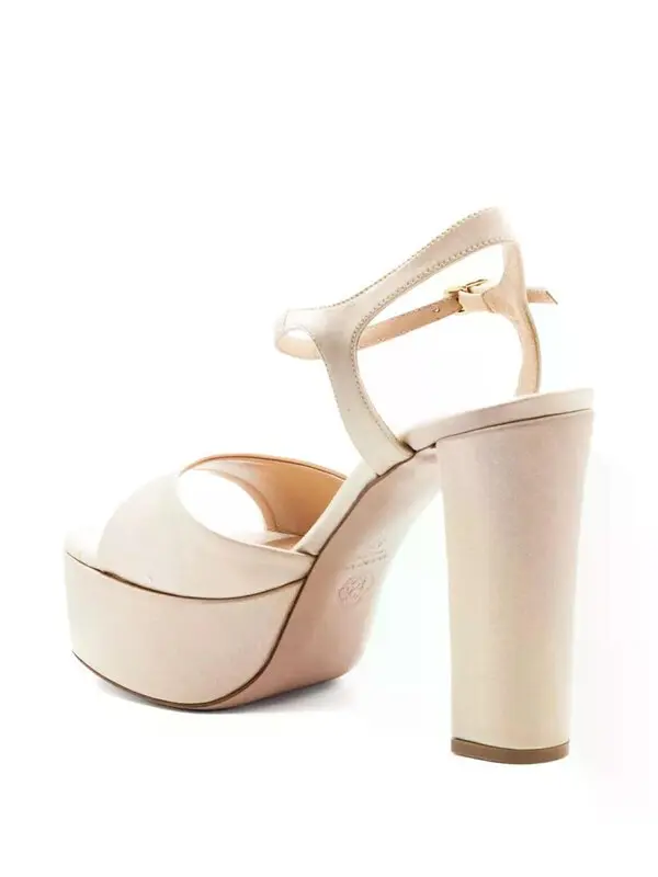 Roberto Festa Addis Platform Sandals - Neutrals