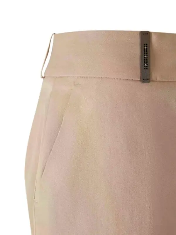 Peserico Belt-loop Cuffed Trousers