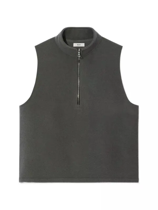 RIER Sleeveless High Neck Wool Sweater