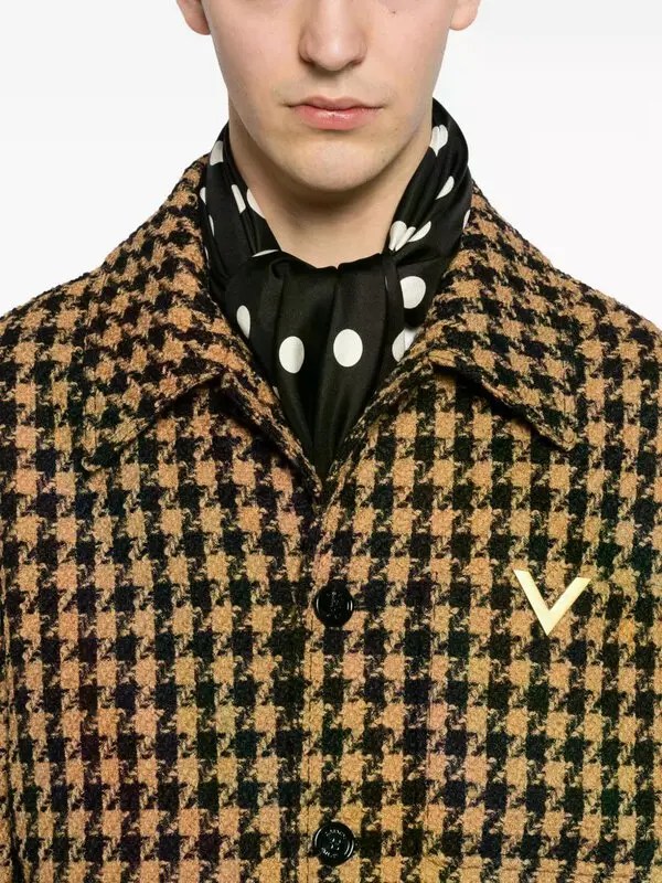 Valentino Garavani Checked Coat