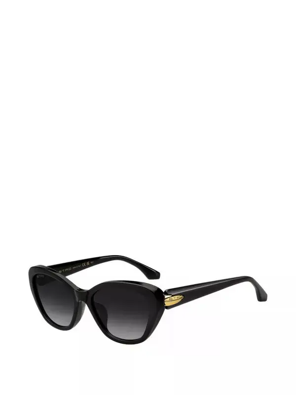 Etro Cat-eye Sunglasses With Gold-tone Detail