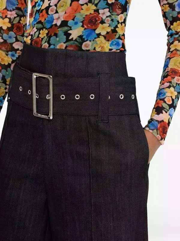 10 CORSO COMO Belted Wide-leg Trousers