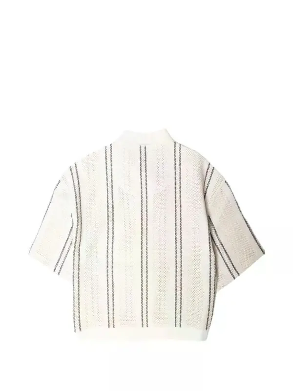 ONLY THE BLIND Striped Polo Shirt