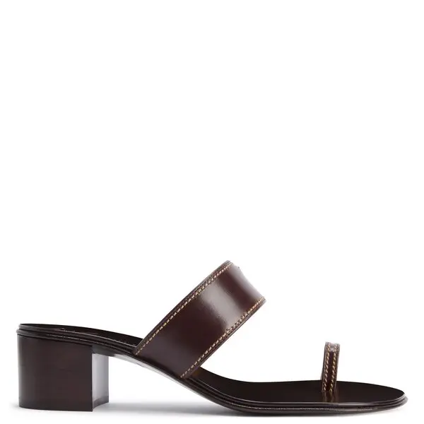 GIUSEPPE ZANOTTI Nitis Leather Thong Sandals