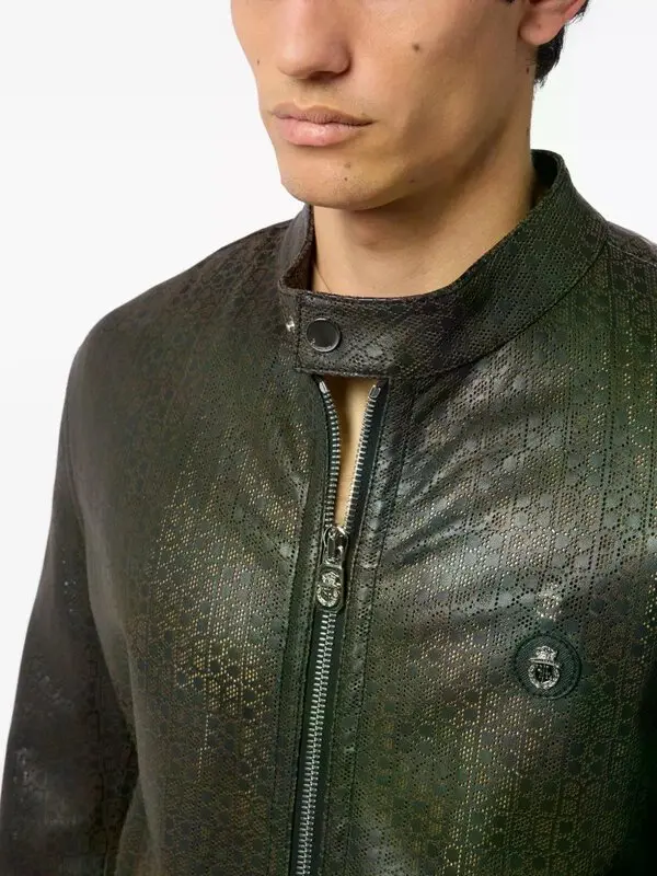 BILLIONAIRE Biker Leather Jacket