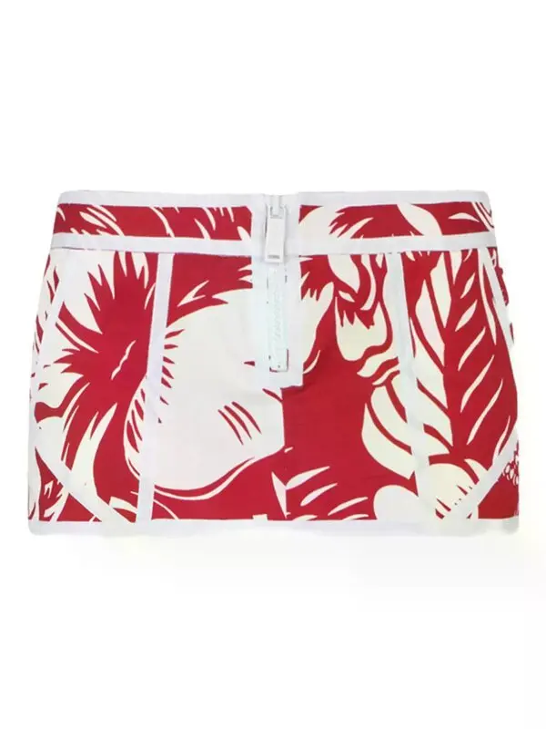 Dsquared2 Dancing Flowers Mini Skirt