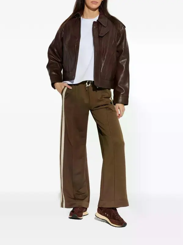 Munthe Wide Leg Drawstring Track Pants