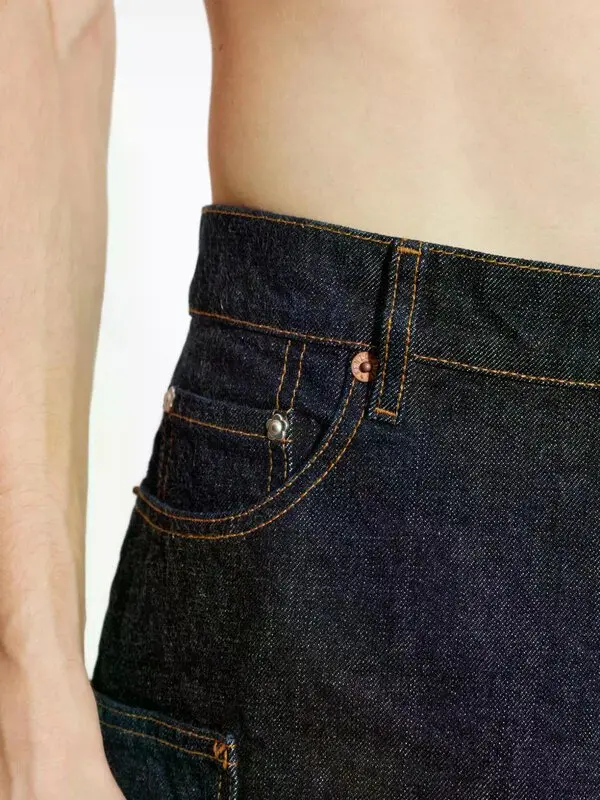 Kenzo Cargo Denim Shorts