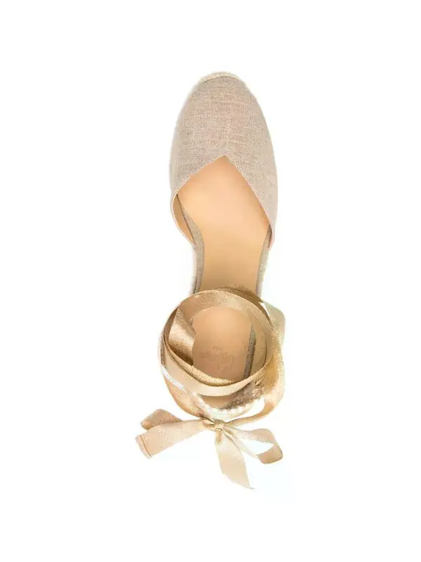 CastaÑer Chiara Ribbon Wraparound Espadrilles