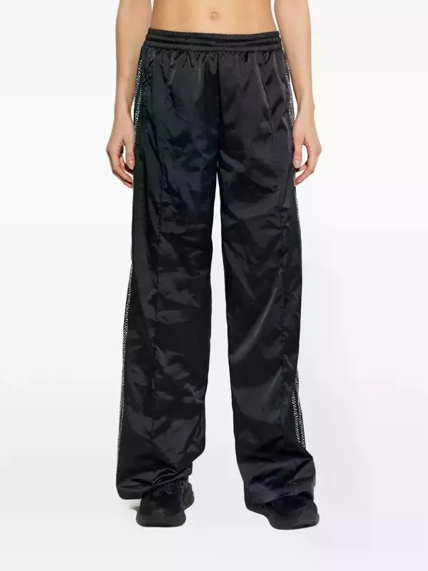 Adidas Dotted Track Pants With Side Stripe Detail