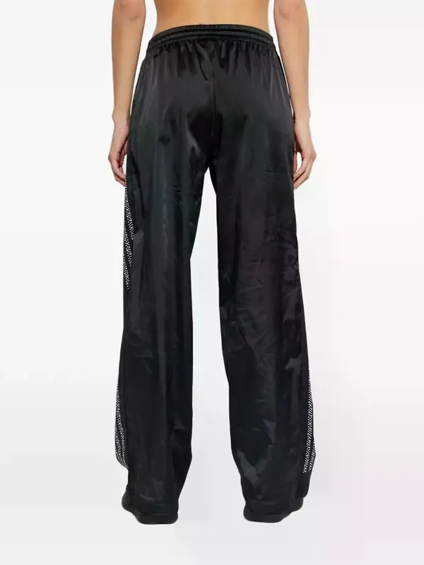 Adidas Dotted Track Pants With Side Stripe Detail