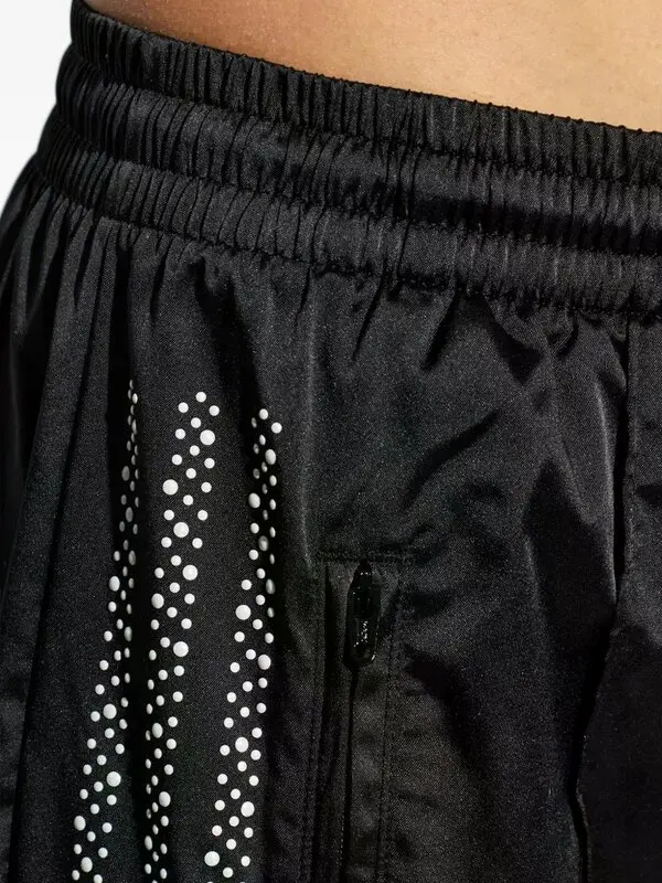 Adidas Dotted Track Pants With Side Stripe Detail