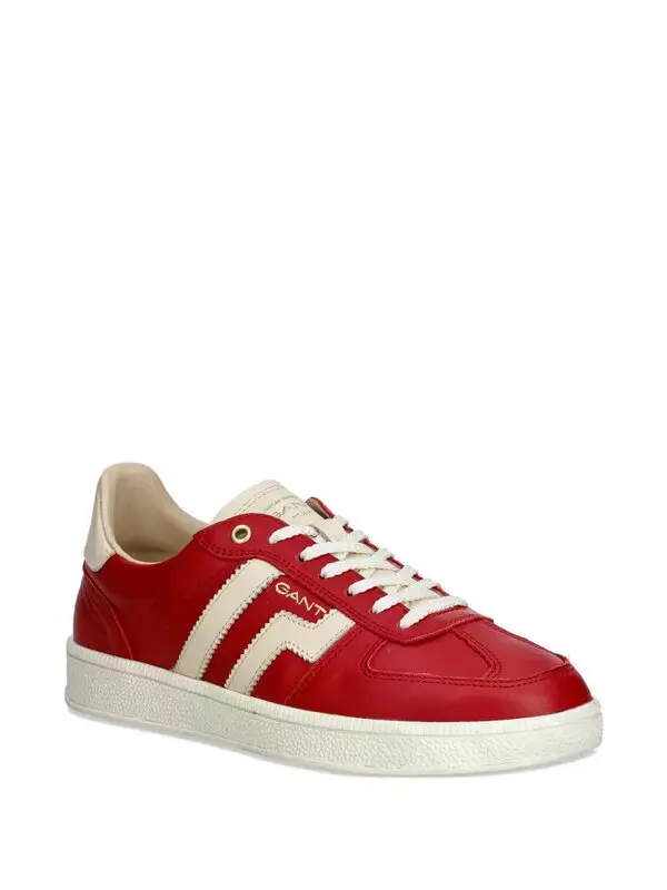 Gant Cuzima Leather Sneakers - Red