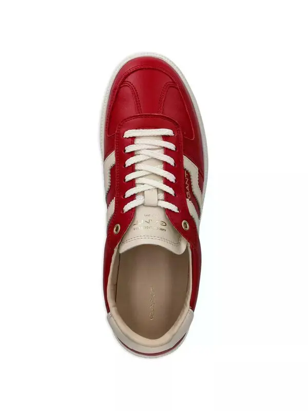 Gant Cuzima Leather Sneakers - Red