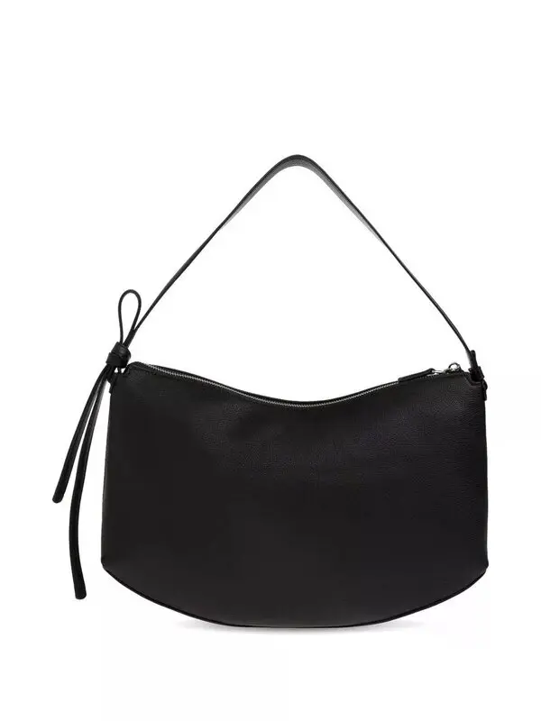 Kate Spade New York Tie Detail Leather Shoulder Bag - Black